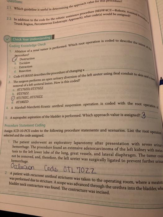 Solved finish knowledge check 2 and 4 and do procedure | Chegg.com