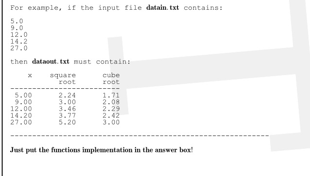 Solved [14 marks] Implement the following functions: | Chegg.com