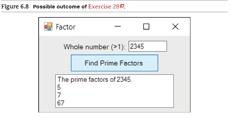 Solved Visual Basic Please do following in Microsoft Visual | Chegg.com