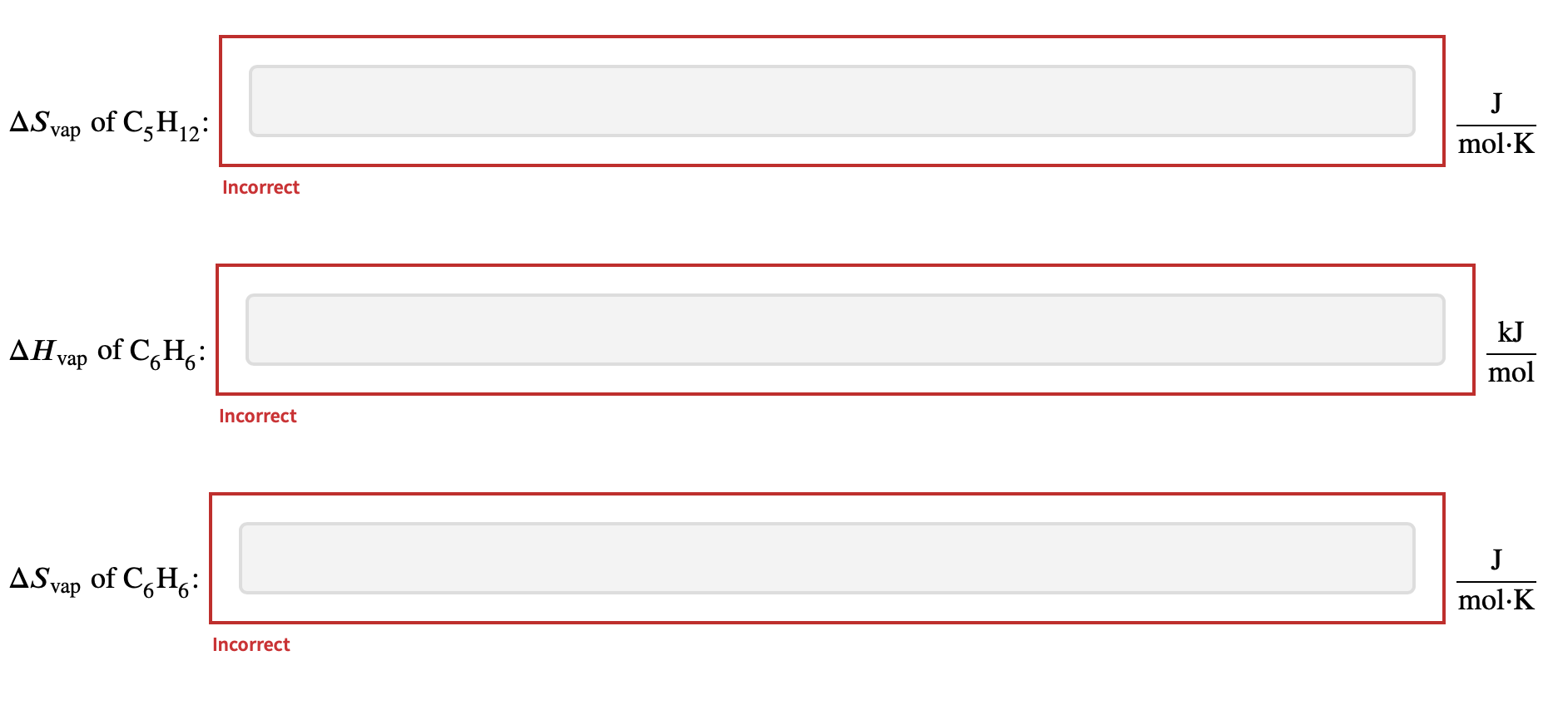 Solved Three liquid samples of known masses are heated to | Chegg.com