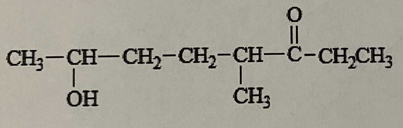 [Solved]: Cyclize the following compound and draw the struct