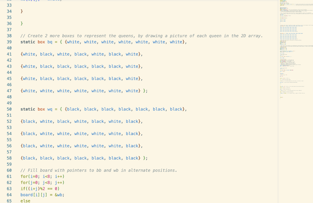 Solved This is the fancy 8 queens, its the exact same s the | Chegg.com