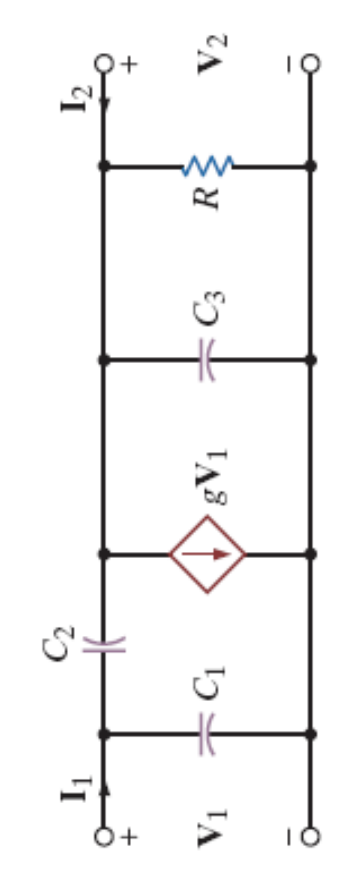 Solved Find the Y-parameters for the circuit shown below: | Chegg.com