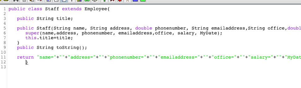 Solved Design a class named Person and its two subclasses | Chegg.com