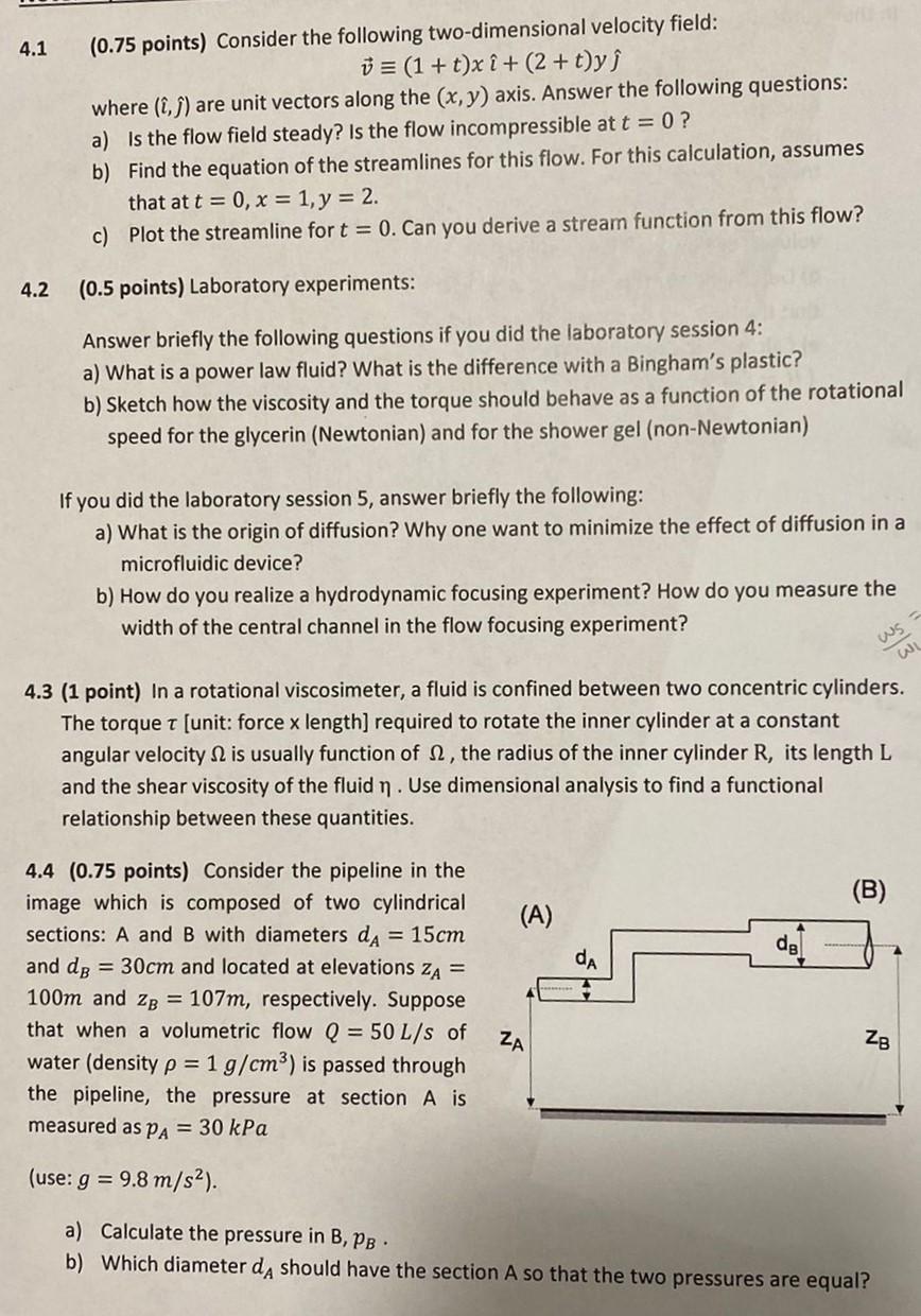 Solved 4.1 (0.75 points) Consider the following | Chegg.com
