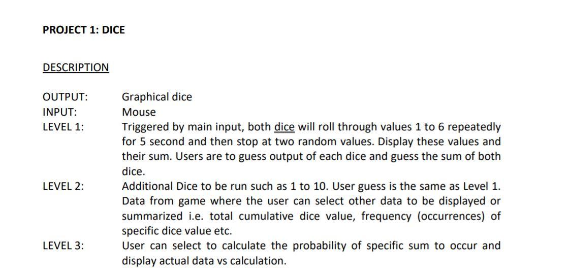 Solved OBJECTIVES 1. To develop a C program with multiple | Chegg.com