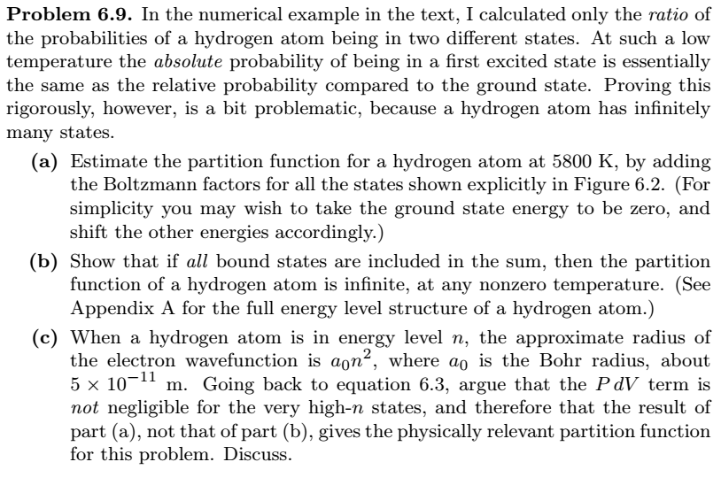 Solved Problem 6.9. In the numerical example in the text, I | Chegg.com