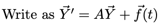 Solved Write the following inhomogeneous linear system in | Chegg.com