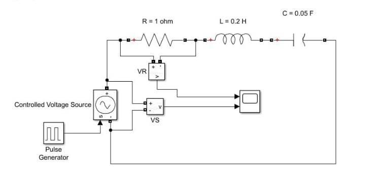 Solved What is in between the resistor and the controlled | Chegg.com