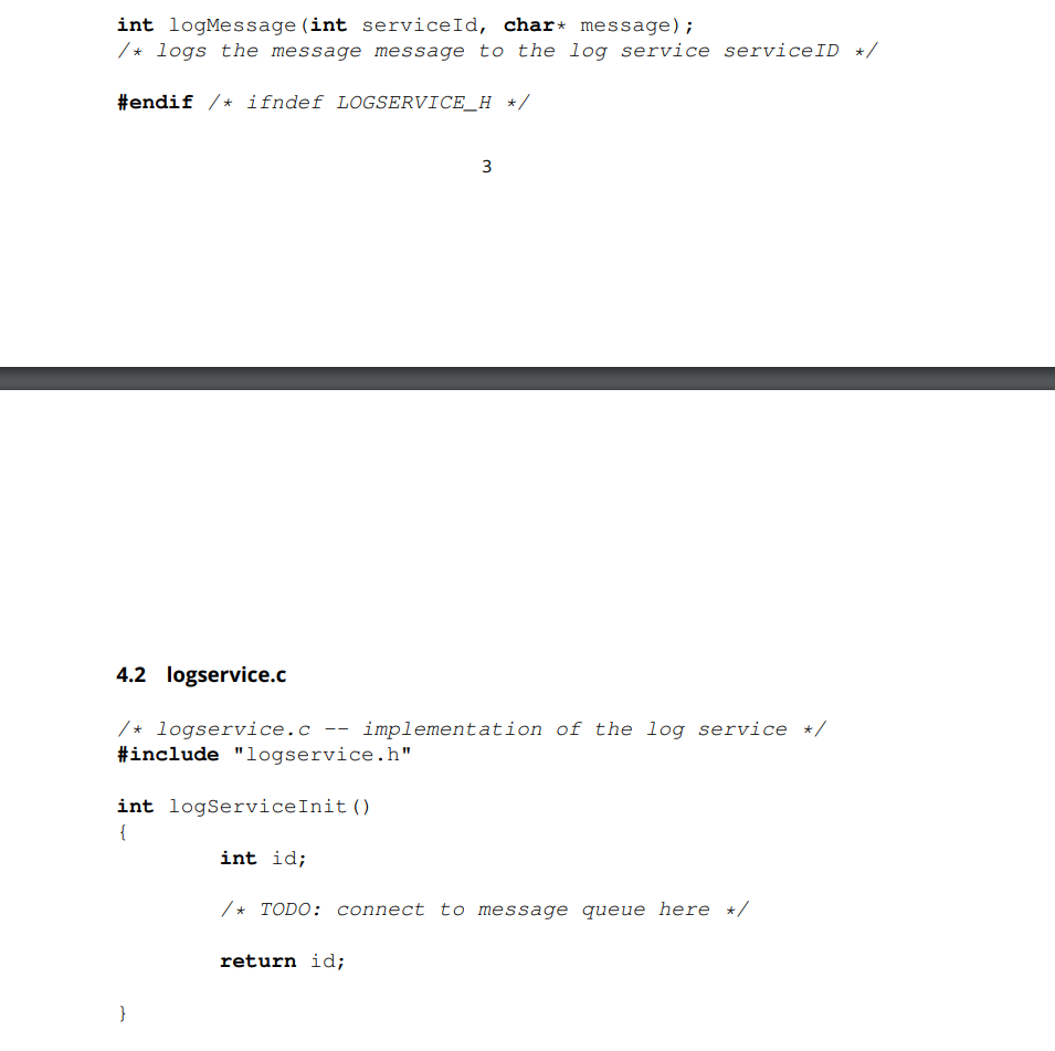 Solved Practical Case Study C Operating Systems Programming | Chegg.com