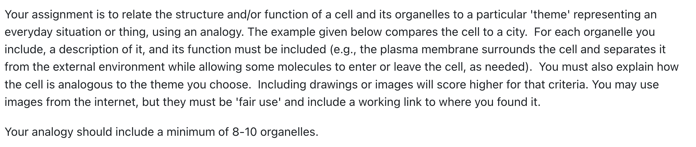 Your assignment is to relate the structure and/or | Chegg.com