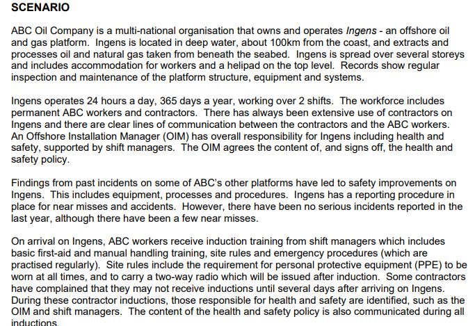 Solved ABC Oil Company is a multi-national organisation that | Chegg.com