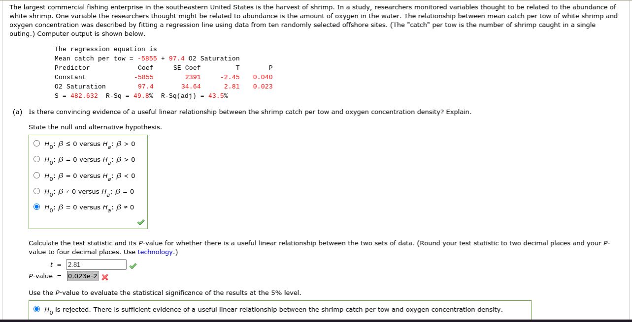 Solved The largest commercial fishing enterprise in the | Chegg.com