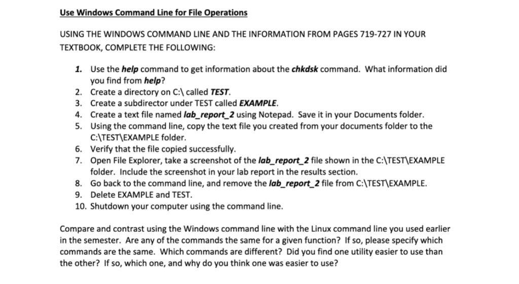 Solved Using information from the textbook: CompTIA A+ Guide | Chegg.com