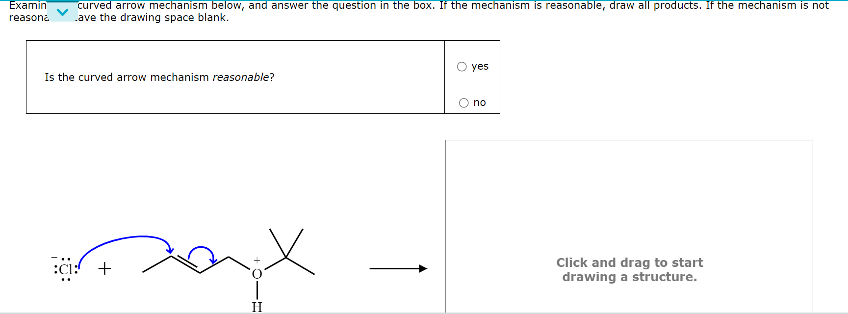 Solved Click and drag to start drawing a structure. | Chegg.com