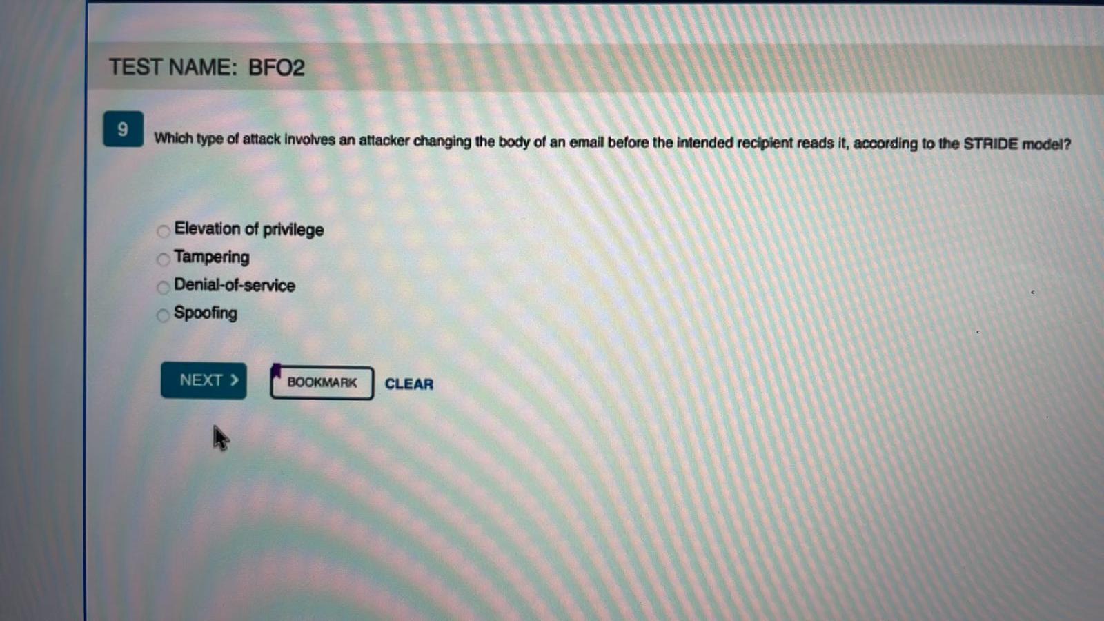 Solved Which type of attack involves an attacker changing | Chegg.com