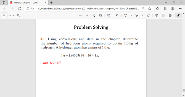 Solved PHYS101 Chapter 1(1).pdf X + Q 10 3 O File | Chegg.com