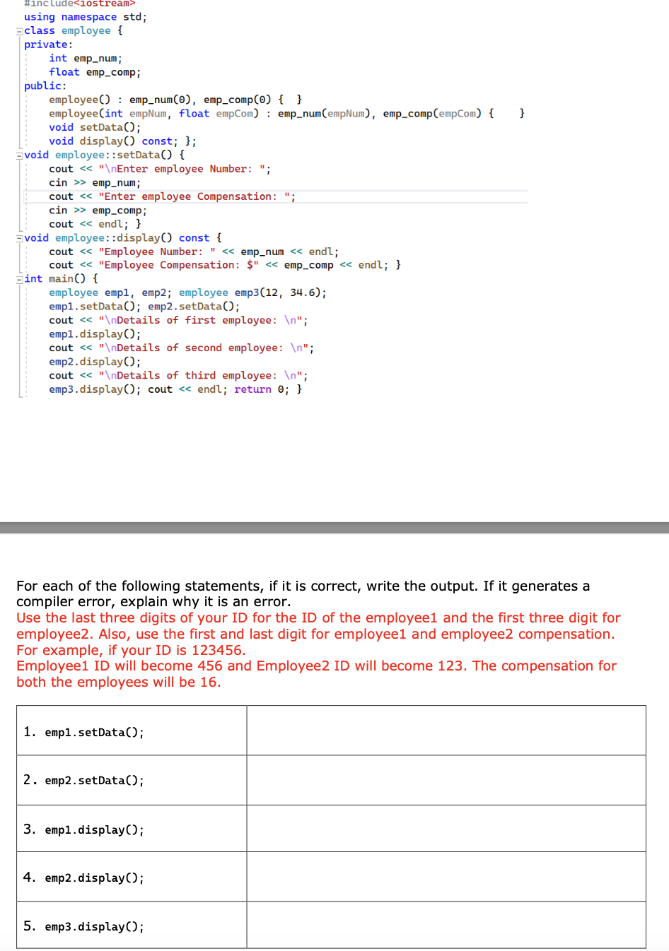 Solved For each of the following statements, if it is | Chegg.com