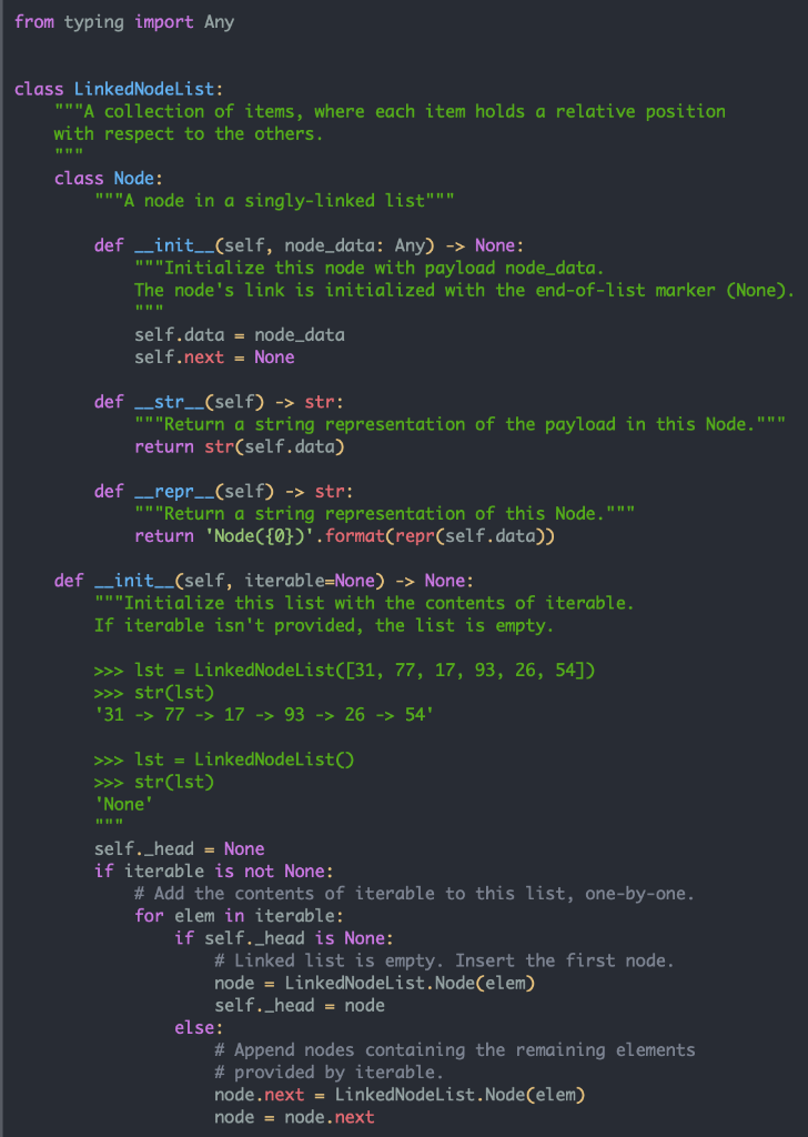 Solved hi i am super confused as to how to implement the | Chegg.com