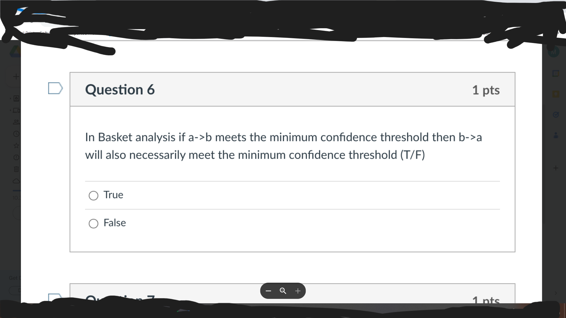 Solved In Basket analysis if a−>b meets the minimum | Chegg.com