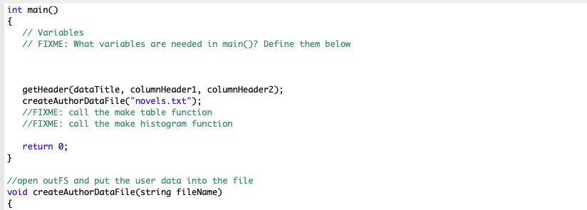 Solved 7.21 LAB*: Program: Data visualization (Streams and | Chegg.com