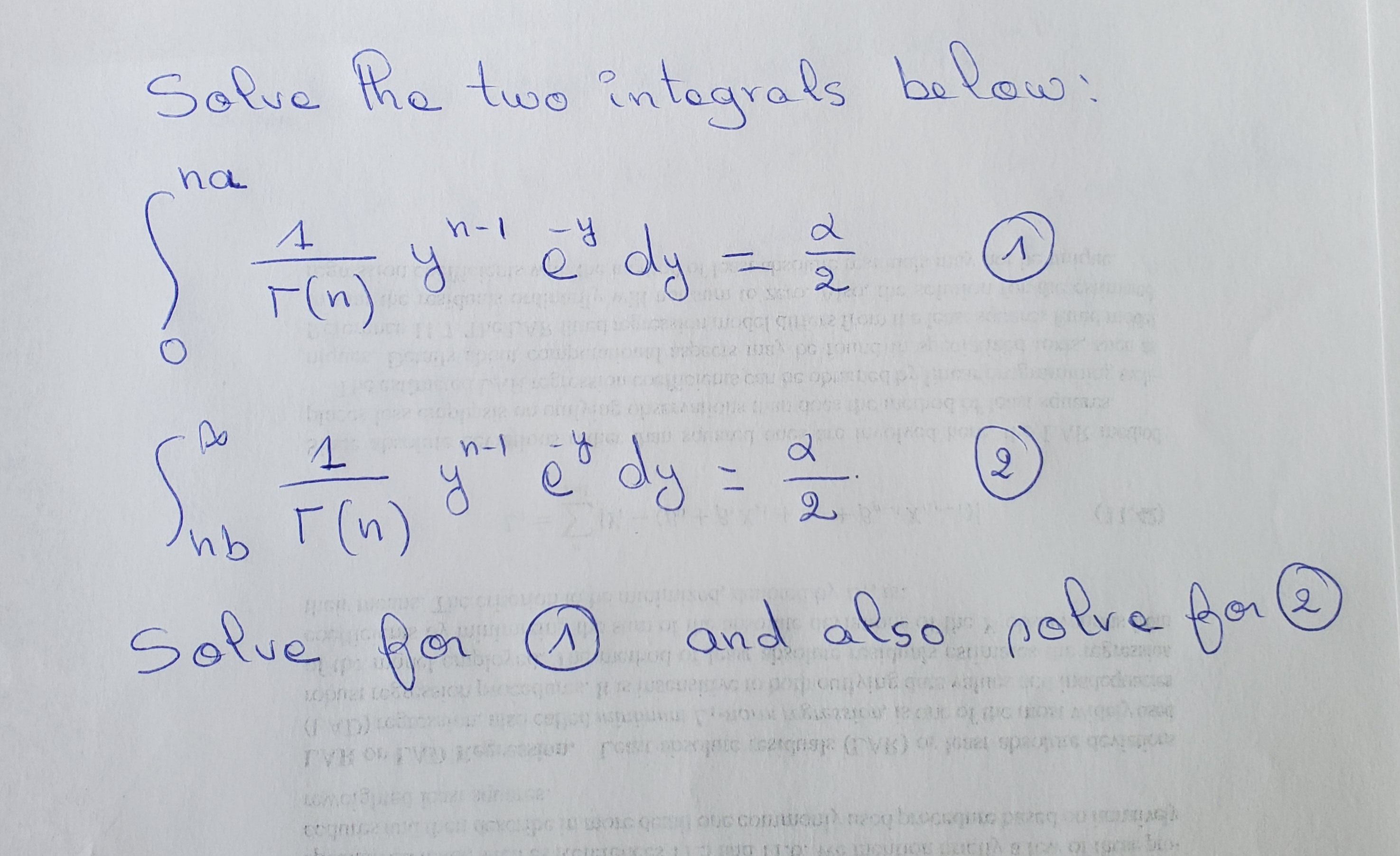 Solved Please solve on a readable format to find a and b, if | Chegg.com