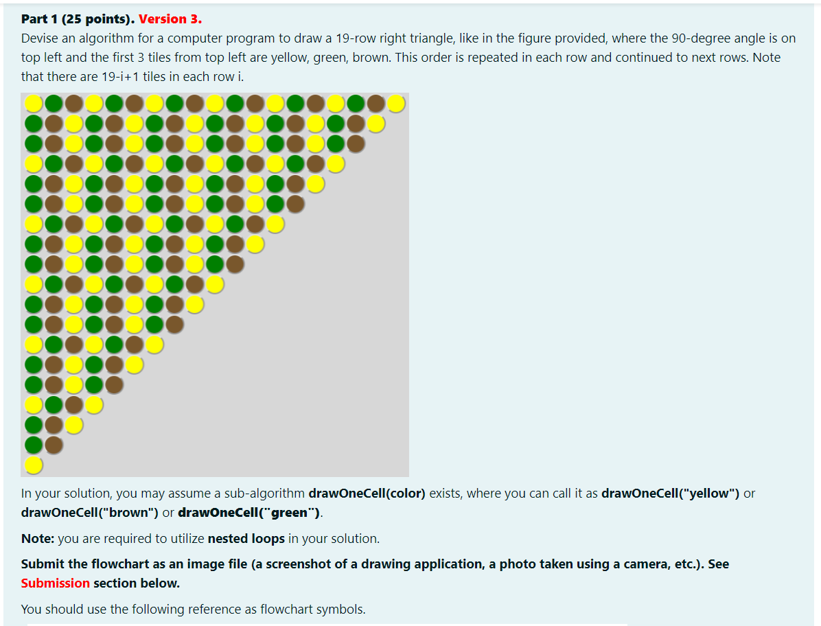 Solved Part 1 (25 points). Version 3. Devise an algorithm | Chegg.com