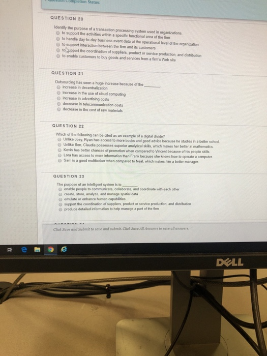 Solved Completion S Status: QUESTION 20 Identify the purpose | Chegg.com