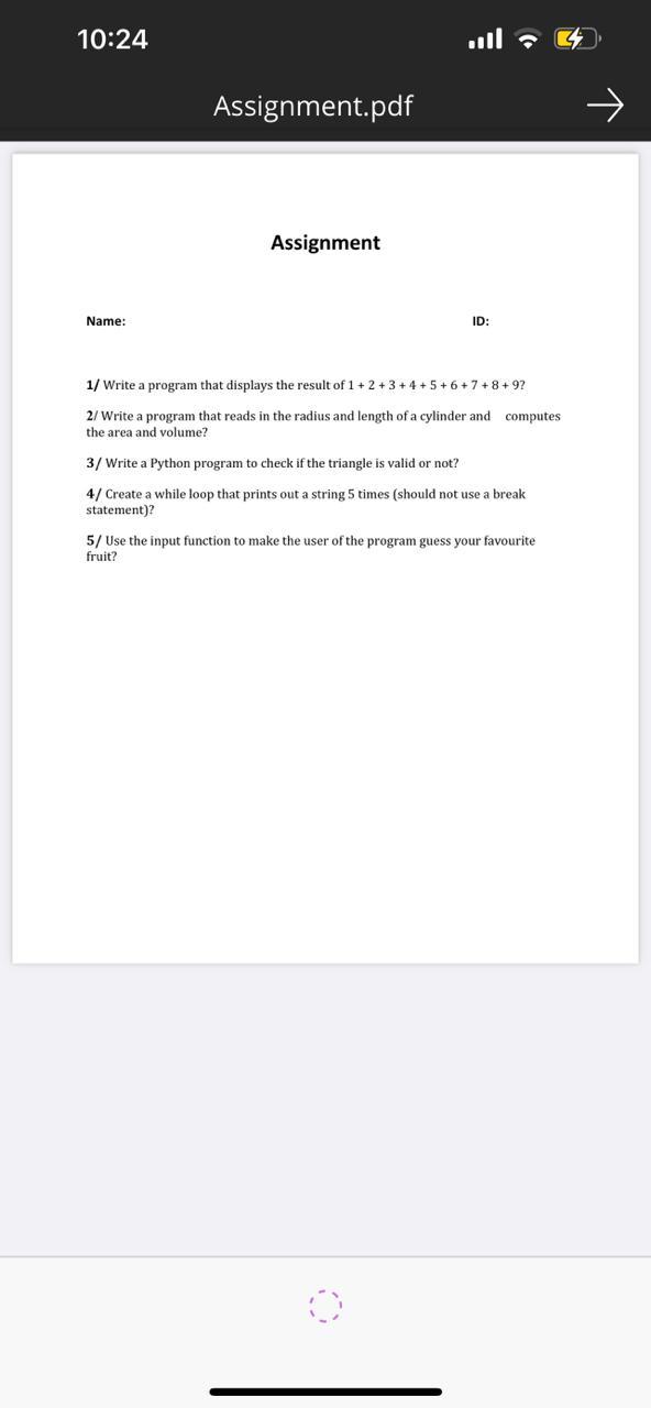 Solved 1 Write A Program That Displays The Result Of