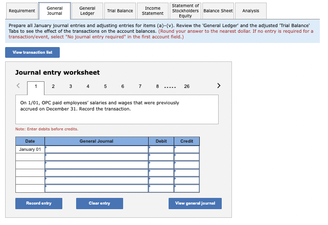 Each journal entry is posted automatically to the | Chegg.com