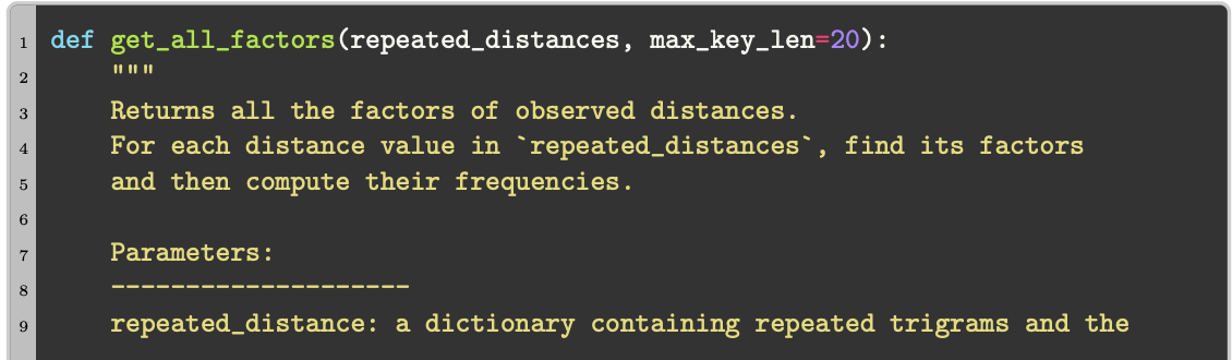 Solved In python please Vigen`ere Cipher Here we are going | Chegg.com