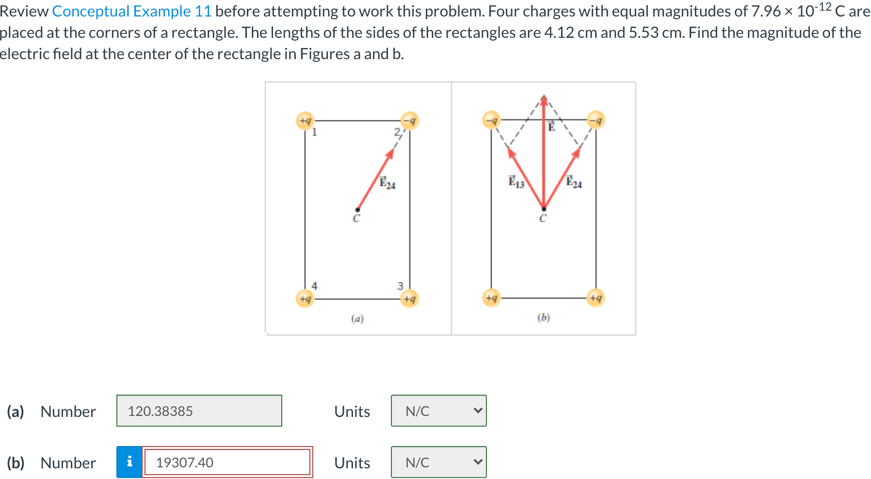 Solved Review Conceptual Example 11 before attempting to | Chegg.com