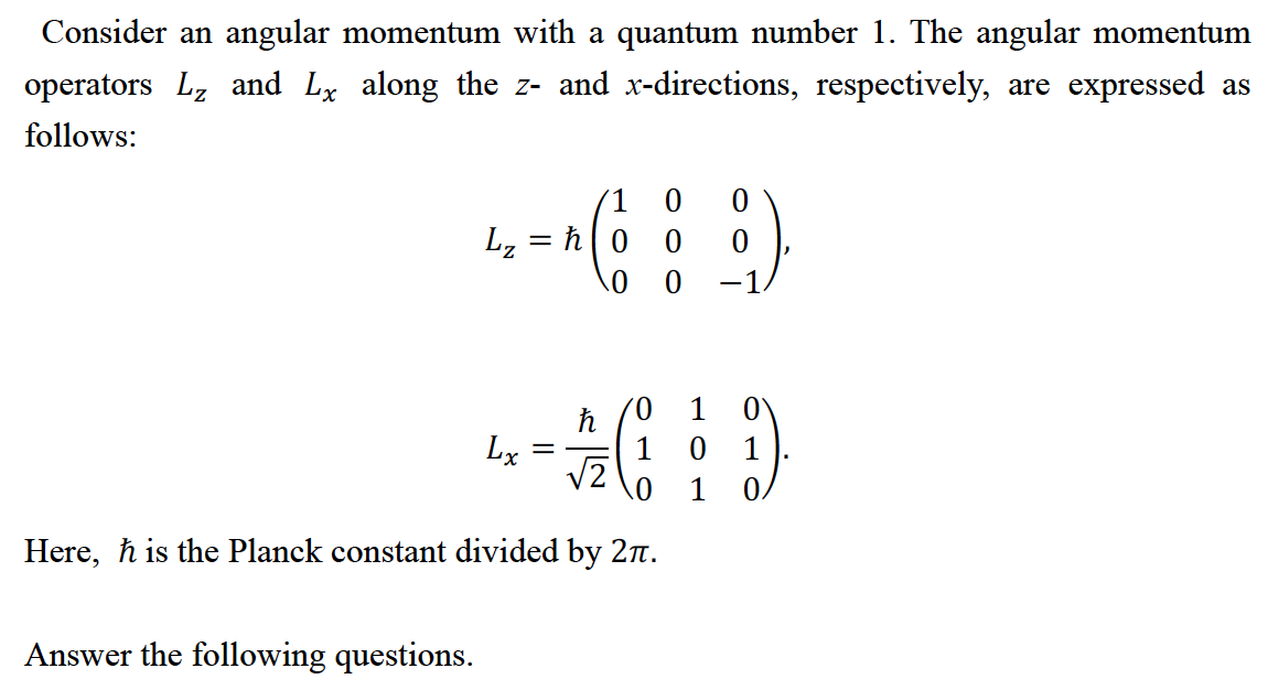 Solved Can you show me the way to solve at least the problem | Chegg.com