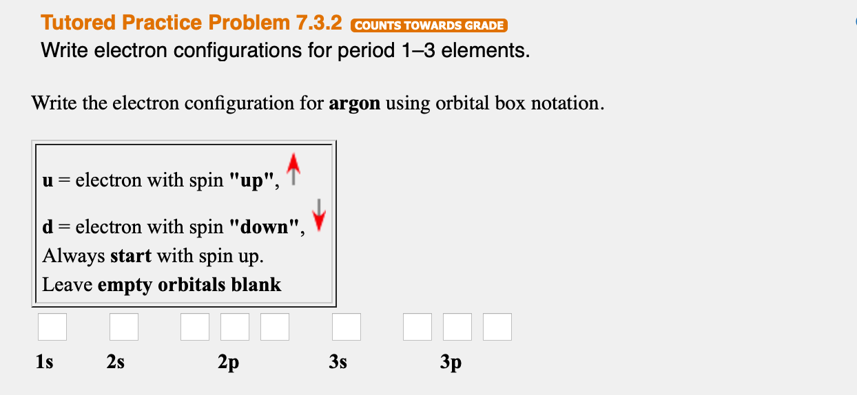 Solved Tutored Practice Problem 7.3.2 COUNTS TOWARDS GRADE | Chegg.com