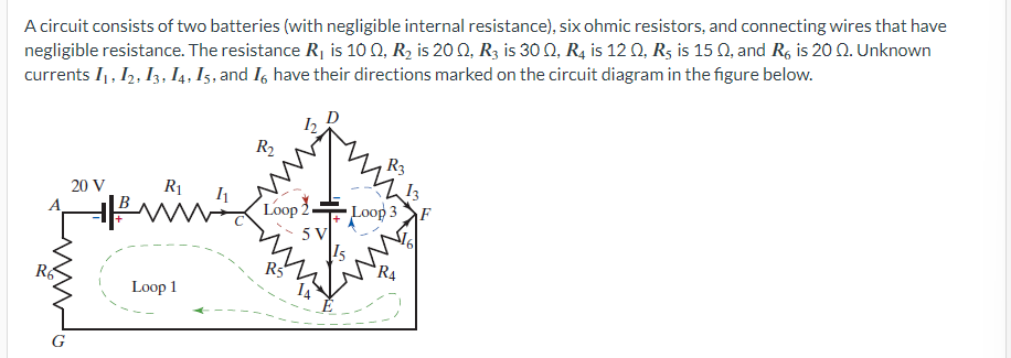 Solved A circuit consists of two batteries (with negligible | Chegg.com