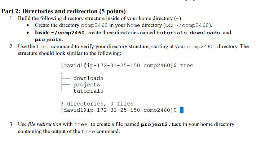 Solved art 1. Add a persistent alias and environmental | Chegg.com