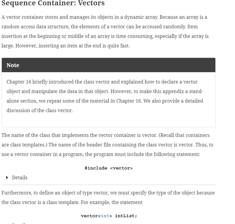 Solved Create your own vector class which will test | Chegg.com