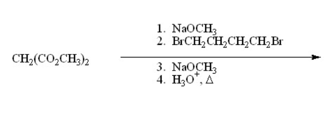 Solved \begin{tabular}{ll} & 1. NaOCH3 \\ & 2. | Chegg.com