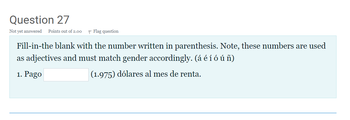 Question 27 Not yet answered Points out of 2.00 Flag | Chegg.com