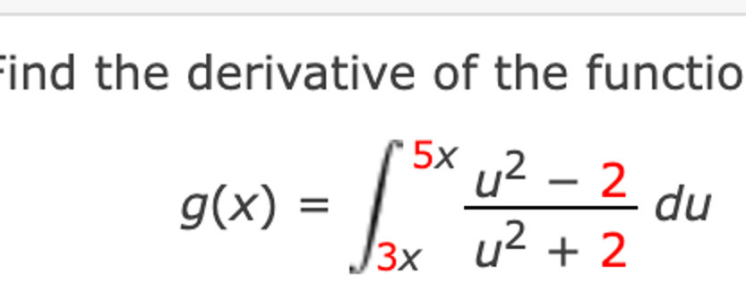 Solved ind the derivative of the | Chegg.com
