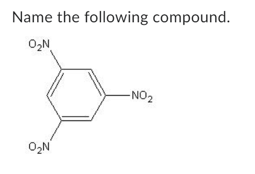 Solved Name the following compound. | Chegg.com