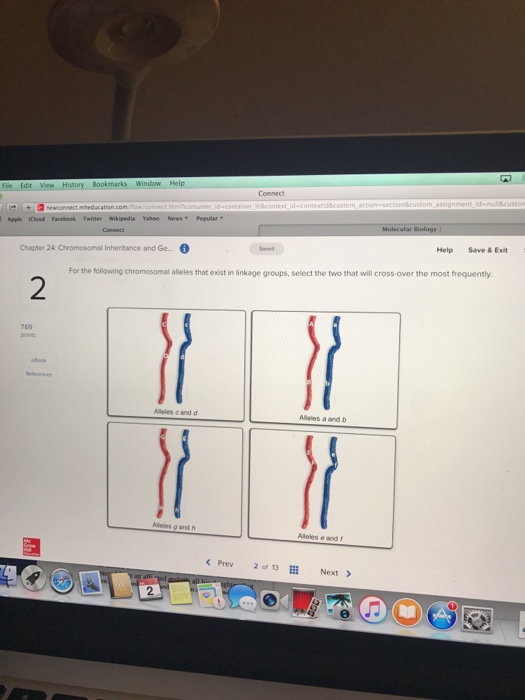 Solved For the following chromosomal alleles that exist in | Chegg.com
