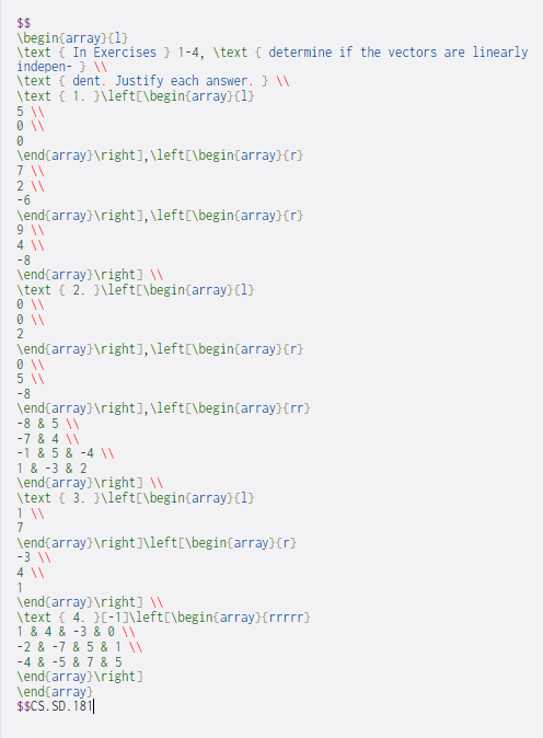 Solved $$ \begin{array}{1} \text { In Exercises } 1-4, \text | Chegg.com