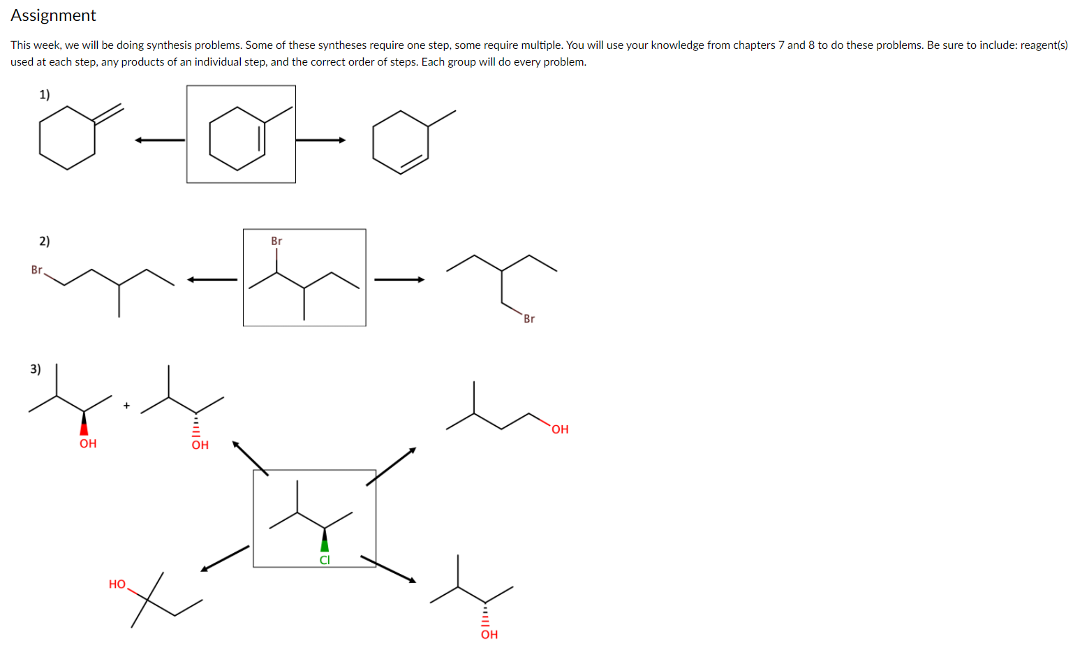 Solved Assignment This week, we will be doing synthesis | Chegg.com