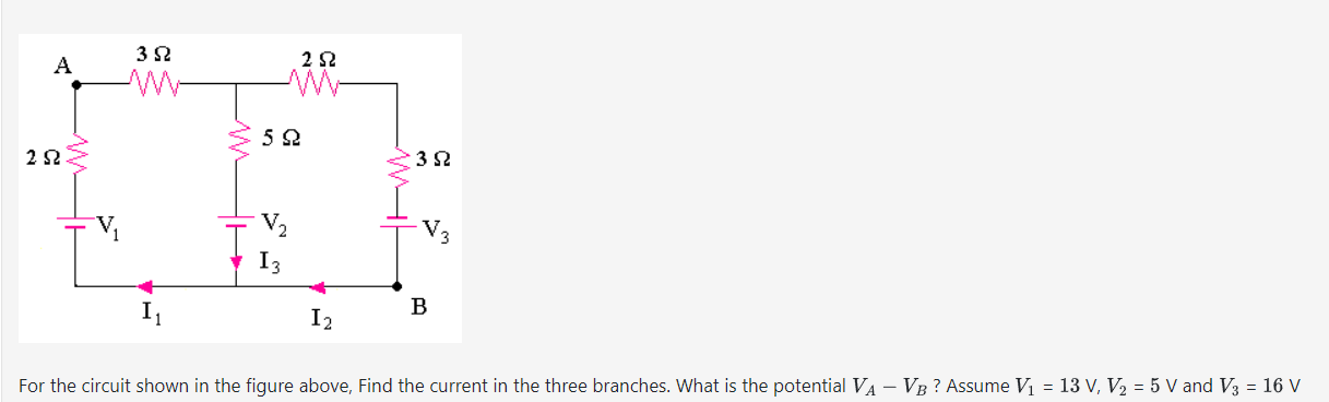 Solved For the circuit shown in the figure above, Find the | Chegg.com