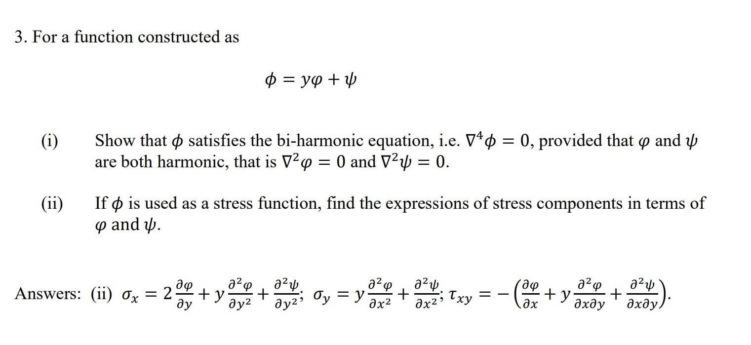 Solved 3. For a function constructed as ф= уф + ф (0) Show | Chegg.com