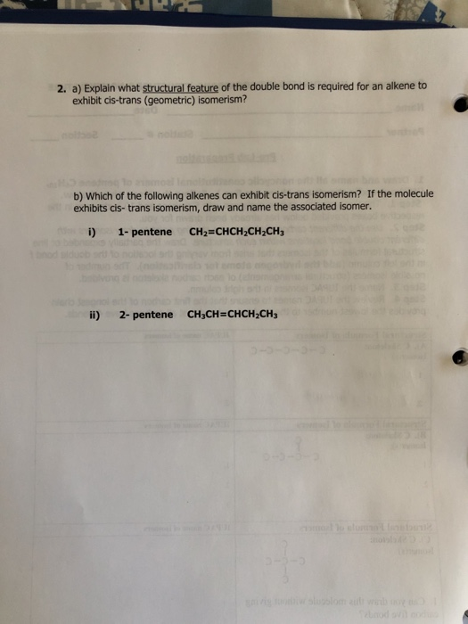 Solved Experiment 3- UNSATURATED HYDROCARBONS: STRUCTURE & | Chegg.com