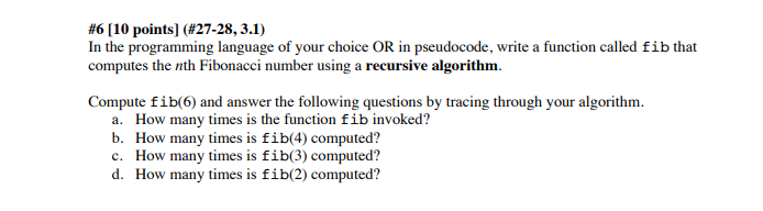 Solved In the programming language of your choice OR in | Chegg.com