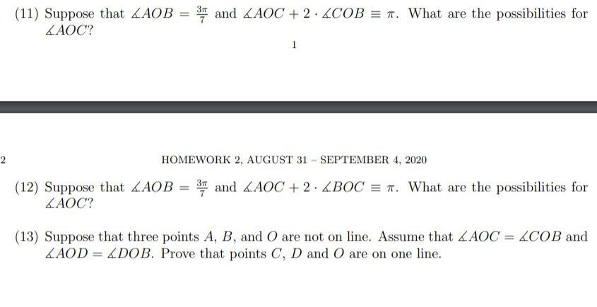 Solved (11) Suppose that | Chegg.com