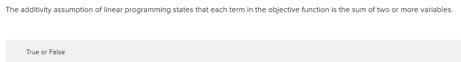Solved Separable programming is applicable when there are | Chegg.com